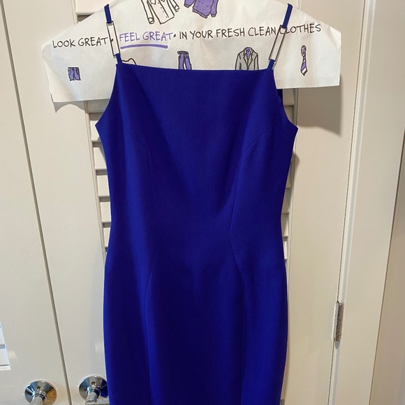 Dresses | Elie Tahari Blue Dress | Poshmark